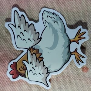 Office | D Chicken Sticker Rooster Sticker Hen Sticker Chicken Coop ...